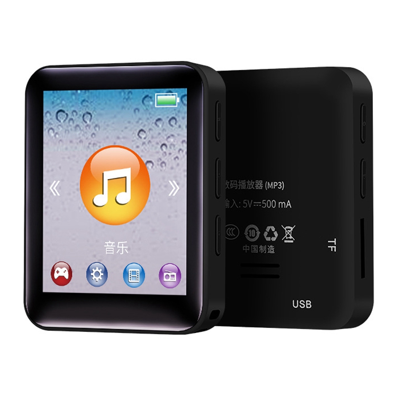 1.8 Inch MP3 Player Button Music Player 4GB Portable Mp3 Player with Speakers High Fidelity ...