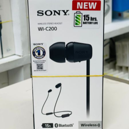 SONY WI-C200 WIRELESS IN-EAR HEADPHONES | Daraz.com.bd