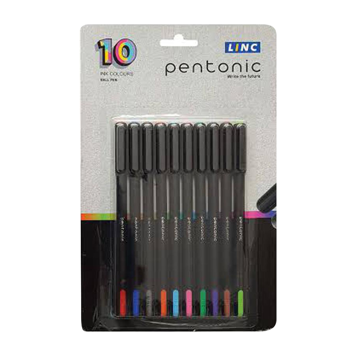 Linc Pentonic - Multicolor Pen Set - 10 Pcs - Fountain Pen | Daraz.com.bd