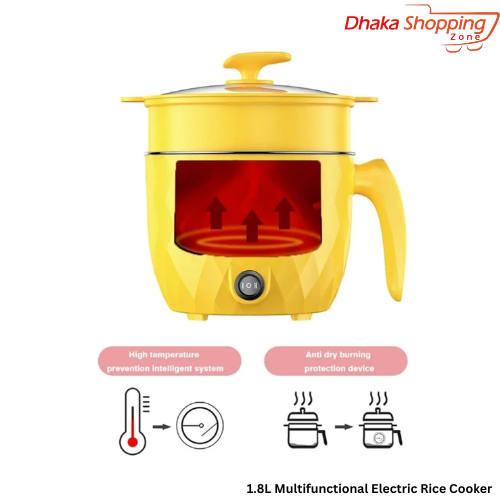 1.8L Multifunctional Electric Rice Cooker Mini Non-stick Cookware ...