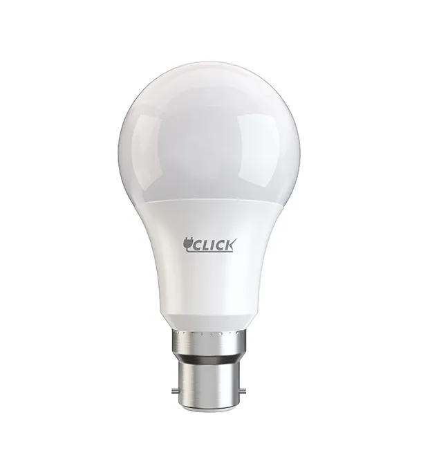CLICK 7 Watt Led Bulb Bright White Lamp Light B22 Pin 7W 1 Year Warranty