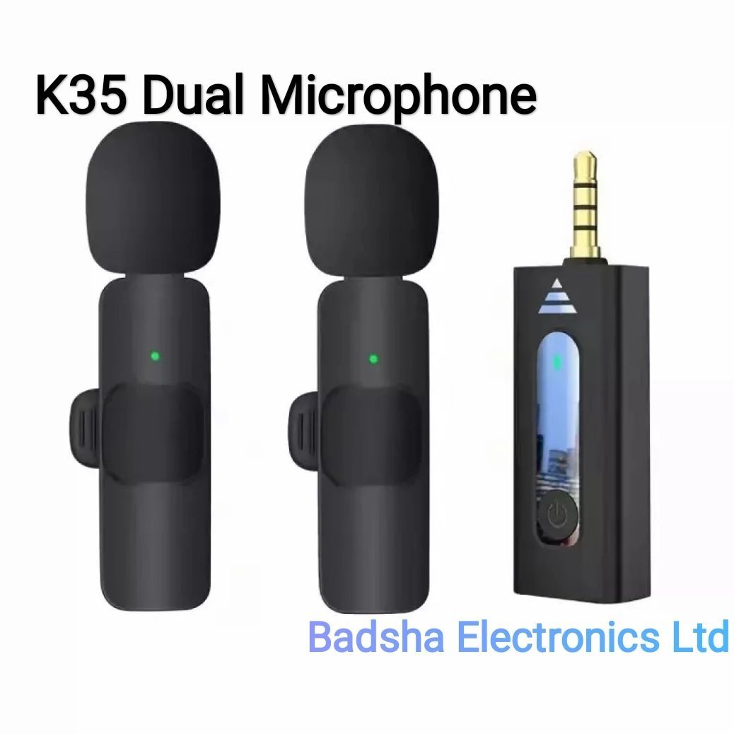 Innovative Appliance - K35 Dual Wireless Microphone For 3 -5Mm ...
