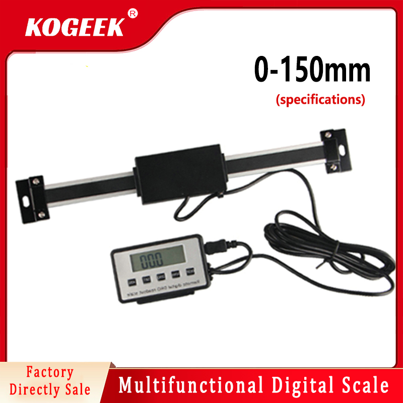 KOGEEK Multifunctional Digital Linear Scale with Remote Display Digital Readout Linear Scale ...