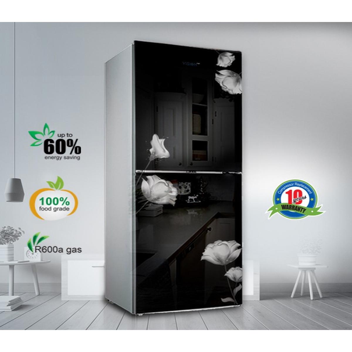 VISION GD Refrigerator RE-305L Mirror Purple FL-TM | Daraz.com.bd