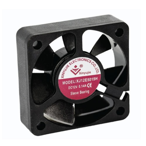 50mm / 2inch DC Brushless Fan 12V 2-Pin Circulation Fan Automatic ...