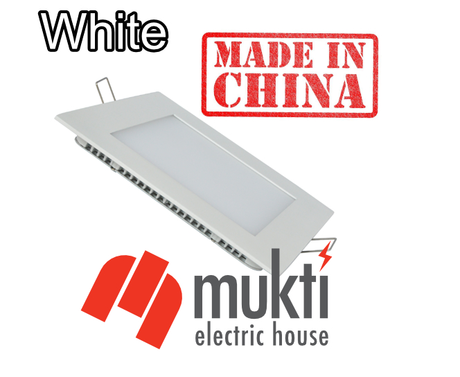 Imported China 24 Watt Square Flat Panel White Conceal Down led light ...