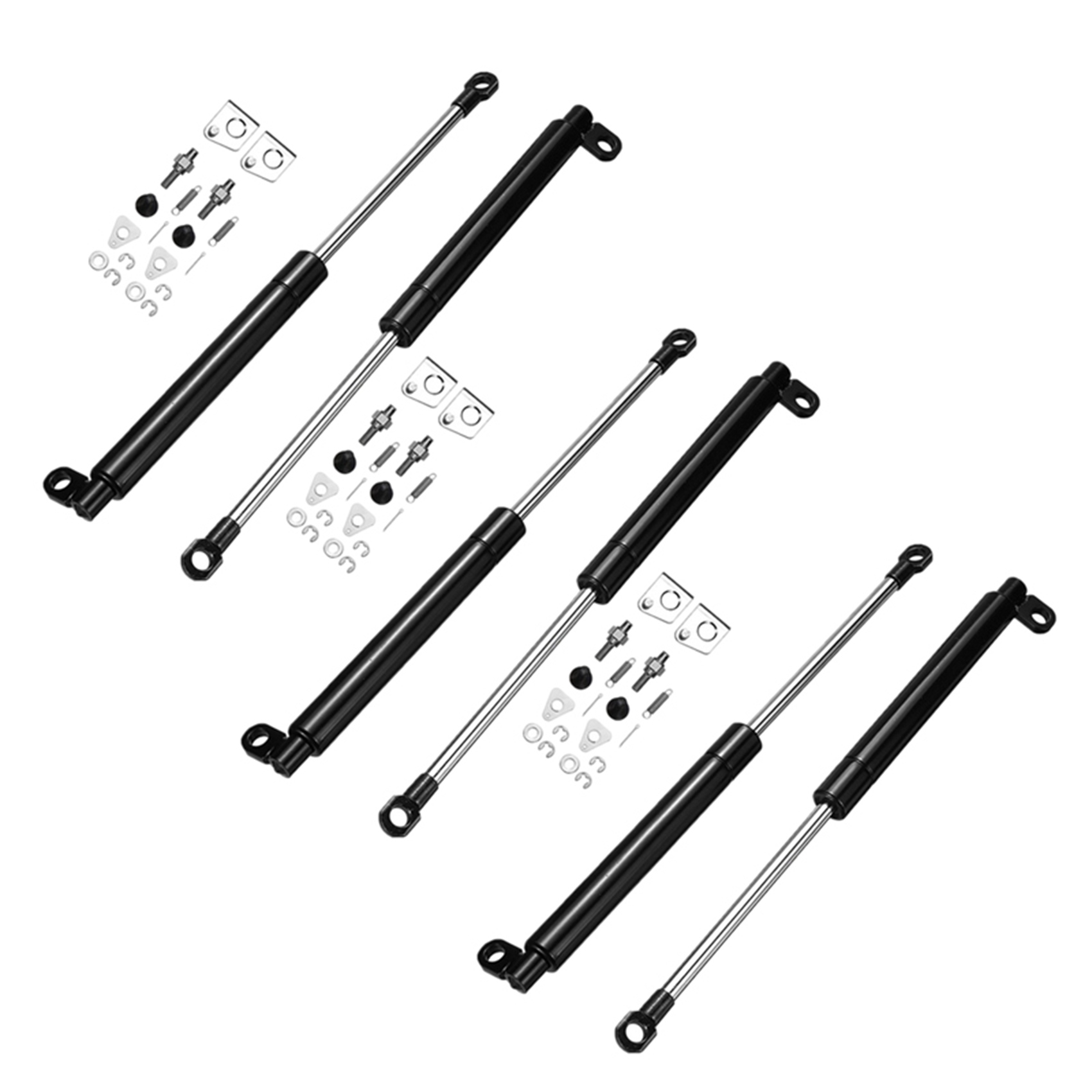 3 Pair Tailgate Slow Down & Easy Up Strut Set Support Rod for Ford ...