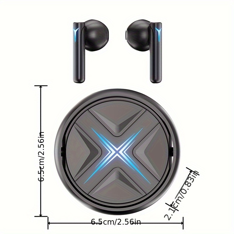 Star Ring Metal Alloy Esports Game Earphones Noise Reduction Stereo Low ...
