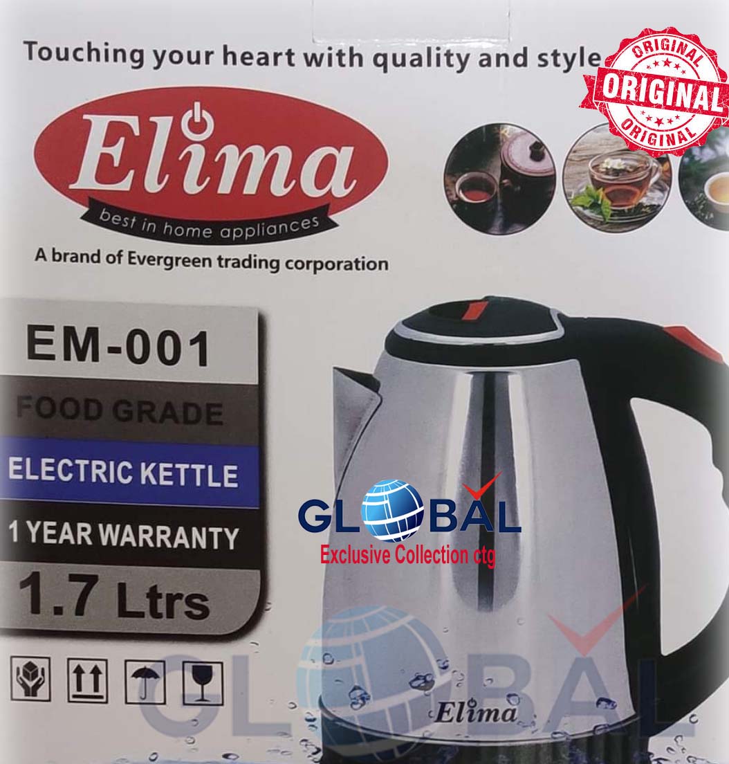 Elima Em -001 Ketley 1.7Lt Cordless Ketley | Daraz.com.bd