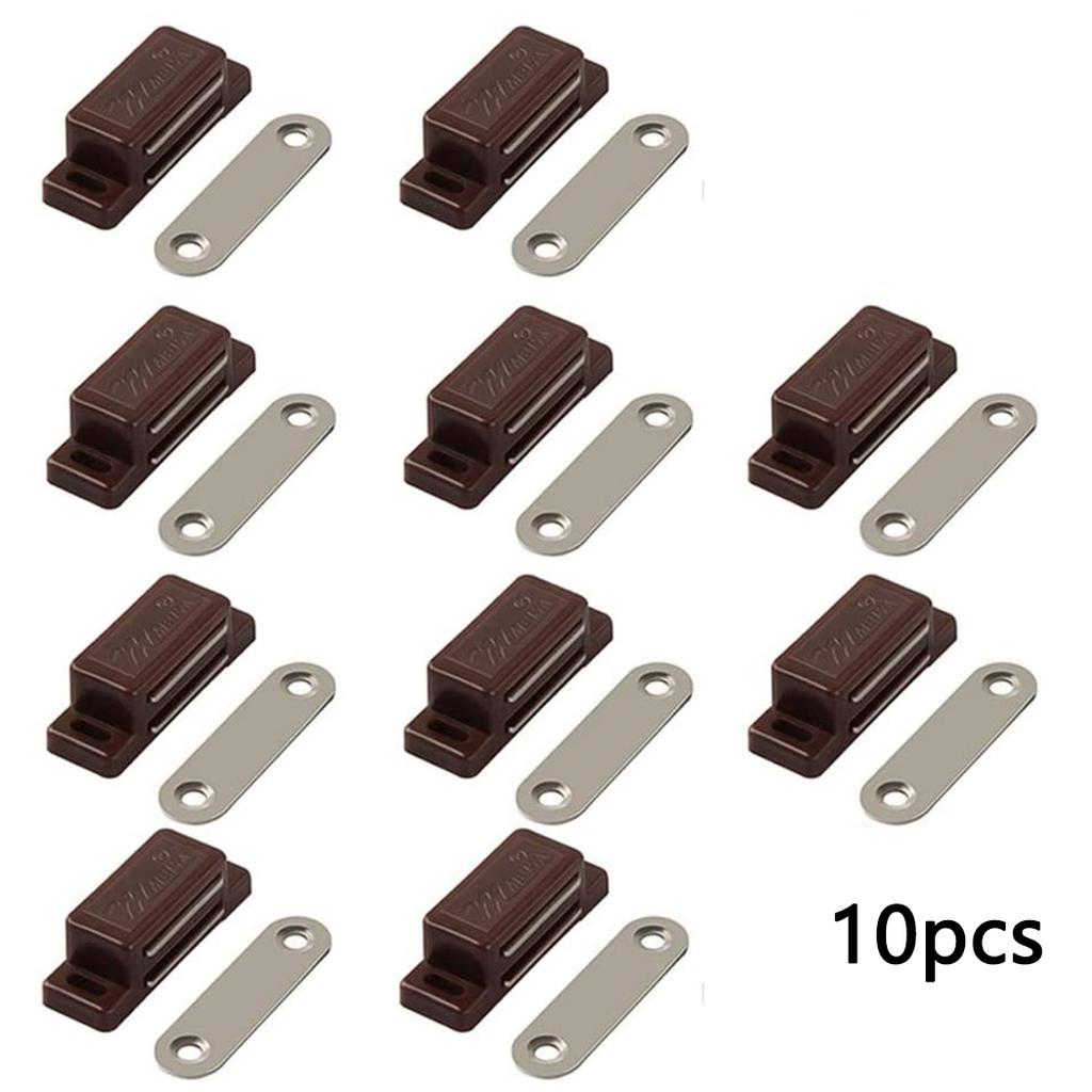 10pcs Magnetic Catch Lock Cabinet Door Magnet Wood Online At Best S In ...