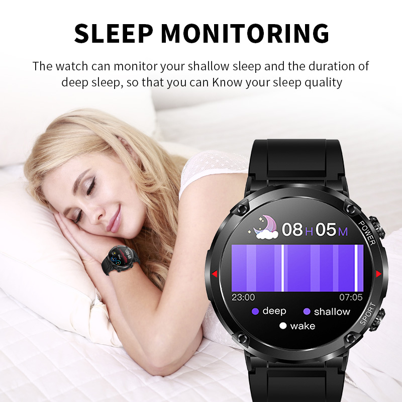 LIGE 2023 Bluetooth Call Smartwatch 600 mA Big Battery Men Smart Watch ...
