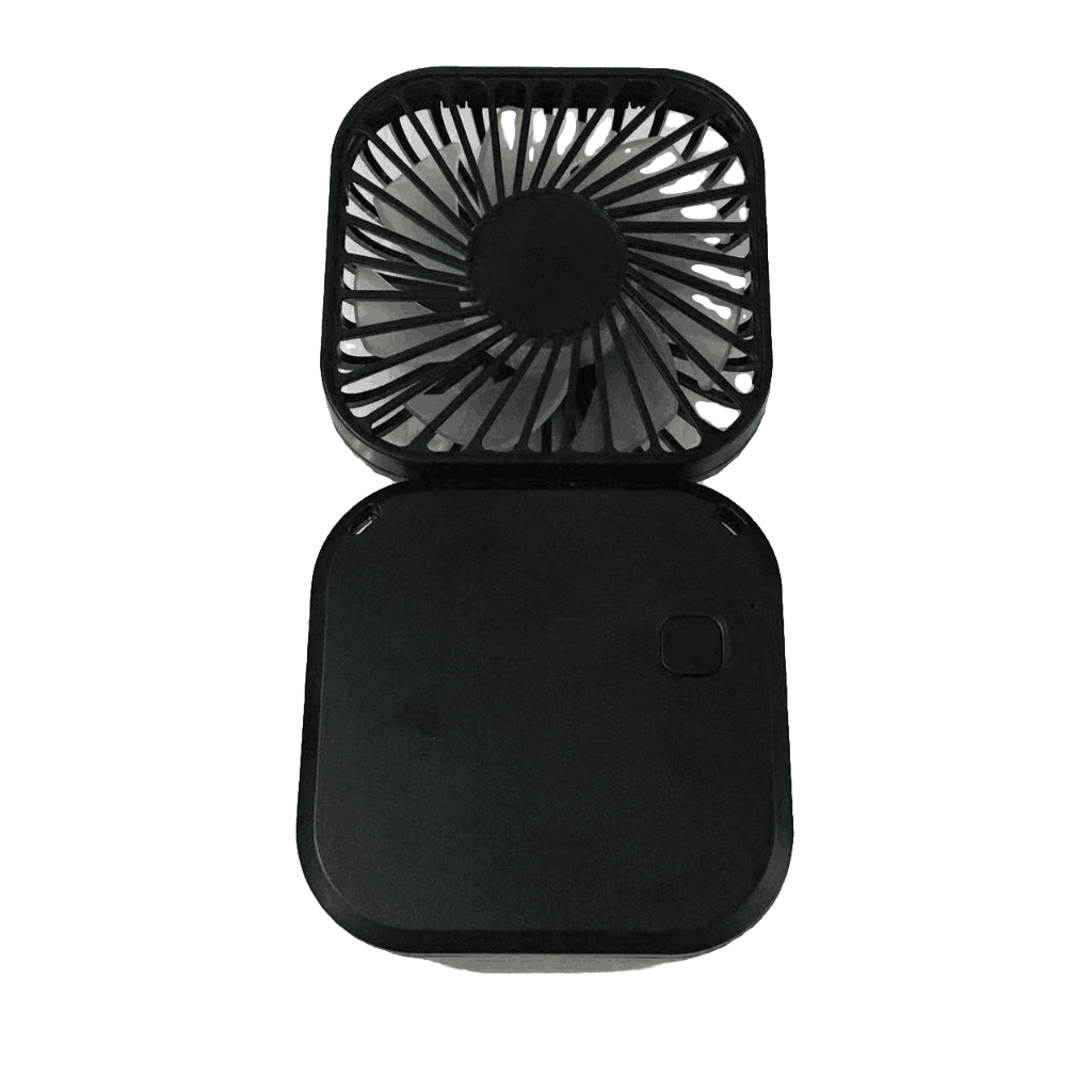 10000mAh USB rechargeable mini portable neck fan bladeless mini fan ...