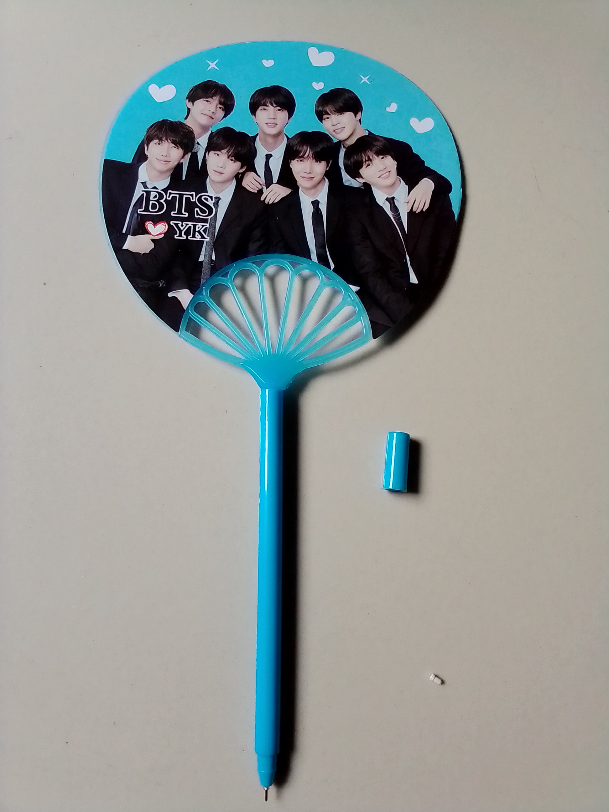 Hand Fan pen Demon Slayer Kimetsu No Yaiba Pen Summer Fan Accessories ...