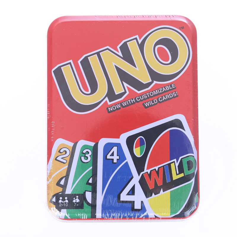 UNO Wild / UNO Flip / DOS Iron Box Game Classic | Daraz.com.bd