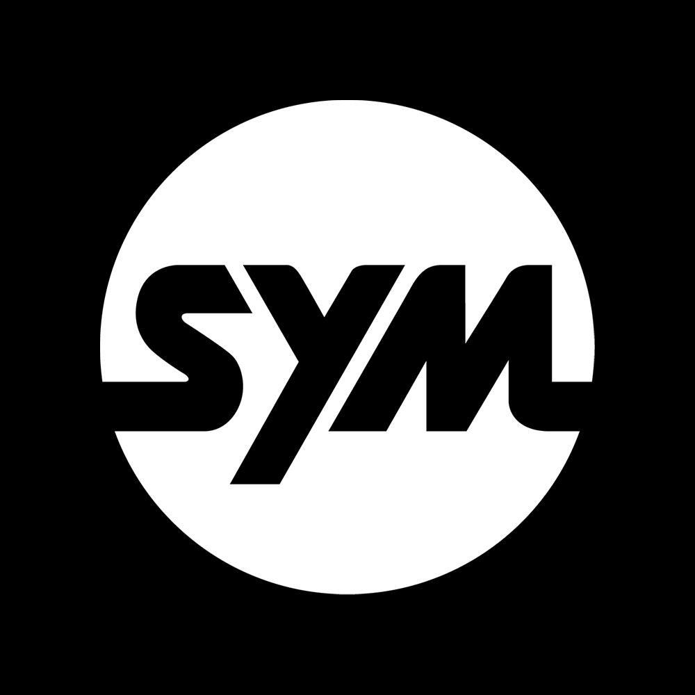Motorcycle Reflective SYM Logo Emblem Sticker for Sanyang Motor Maxsym ...
