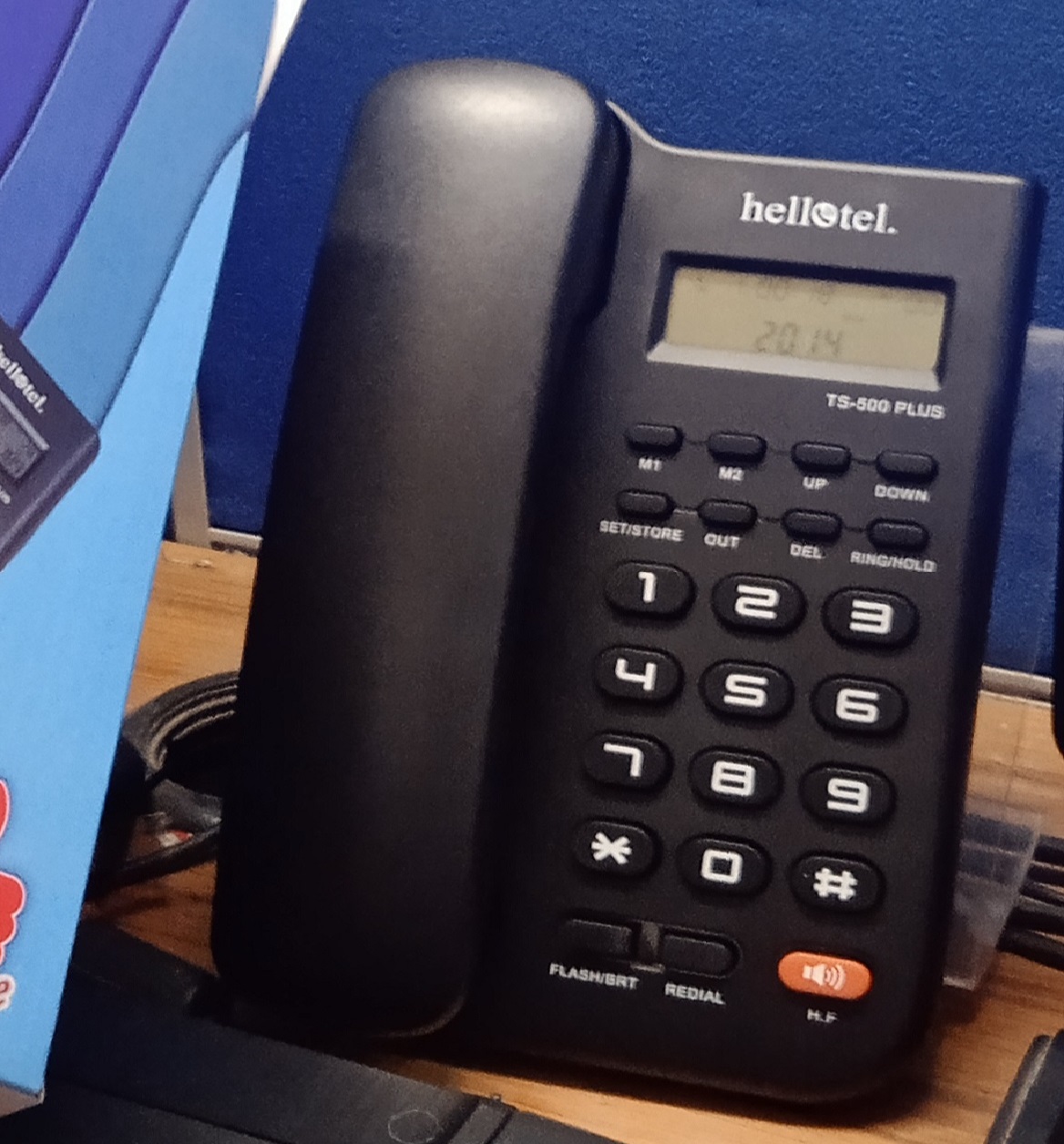 Hellotel TS-500 Plus Telephone with Loudspeaker Intercom PABX Set ...