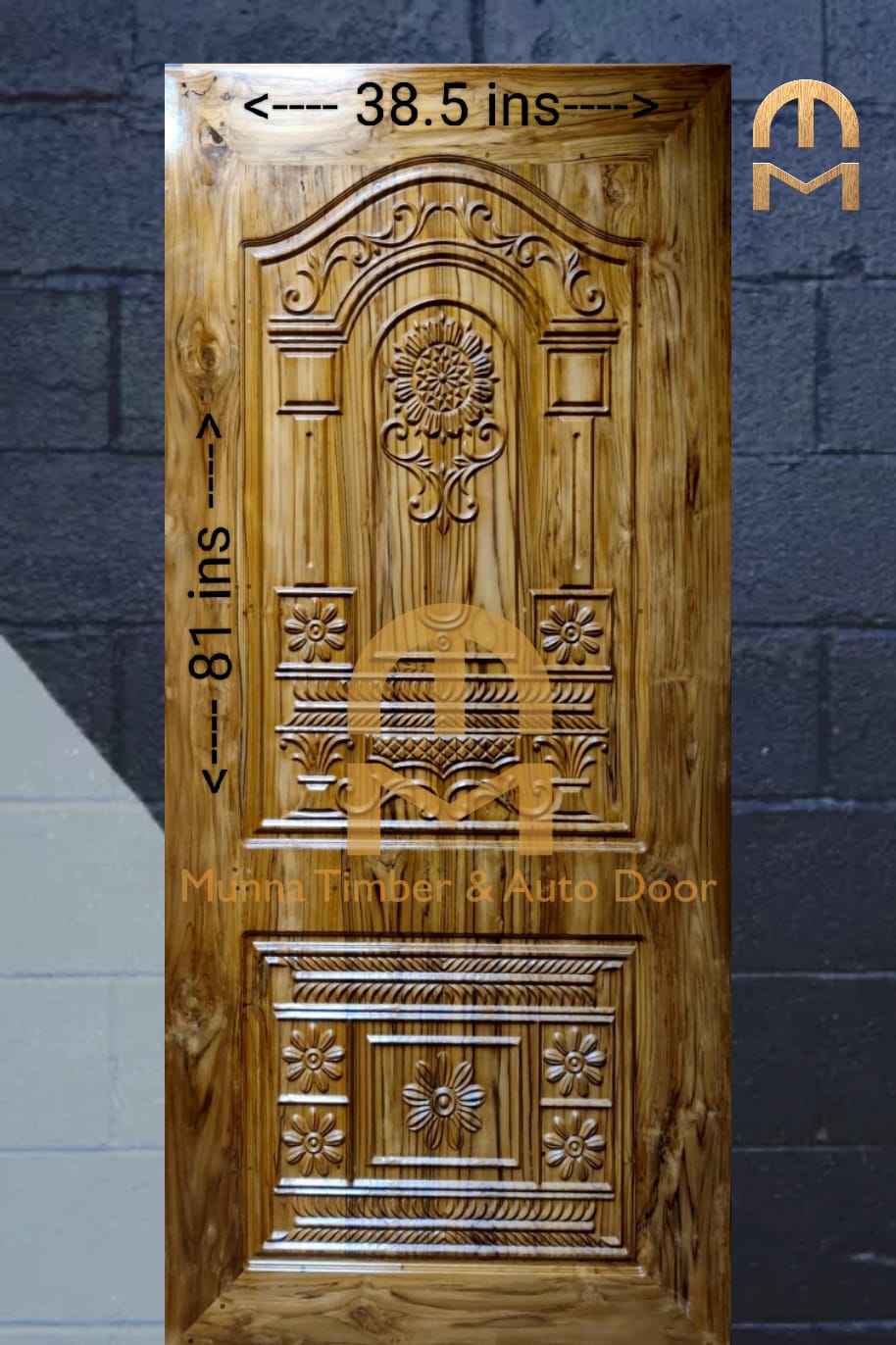 Segun Wooden Door with Gala Polish | Daraz.com.bd