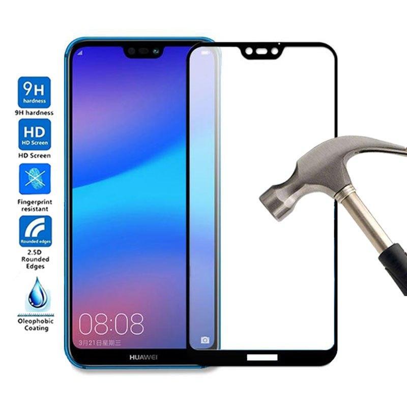 Huawei Nova 3e - 6D Tempered Glass HD Screen Protector -Transparent ...