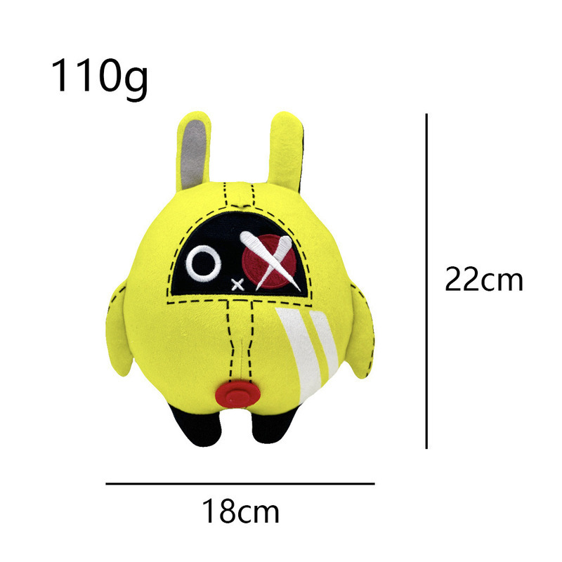 Zenless Zone Zero Bangboo Plush Dolls Toy Jeopardy Zero Rabbit Gold ...