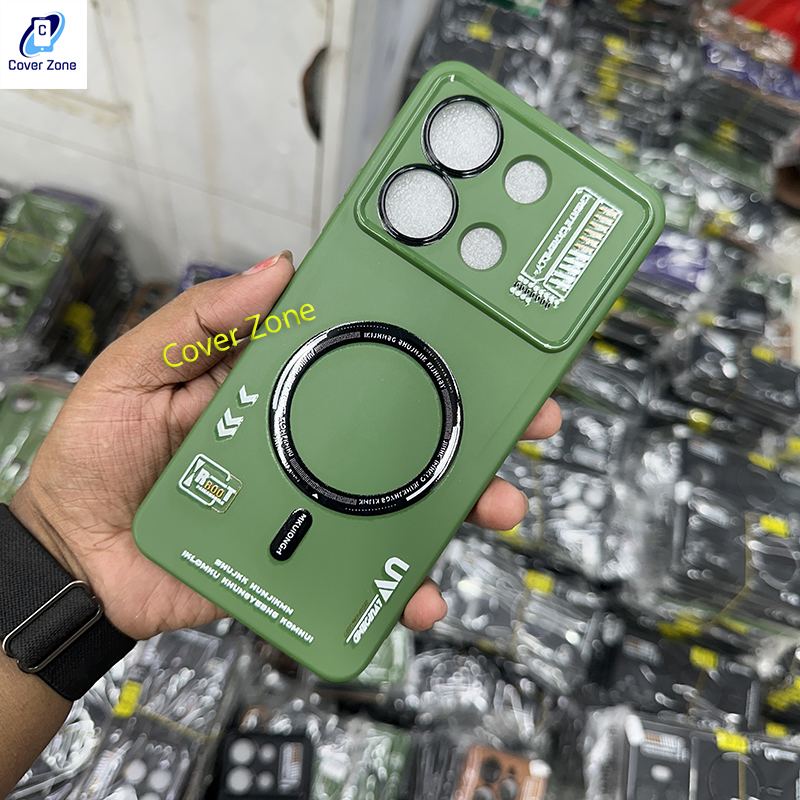 Xiaomi Redmi Note 13 4G Slim Protective Cover with MagSafe Soft Phone ...