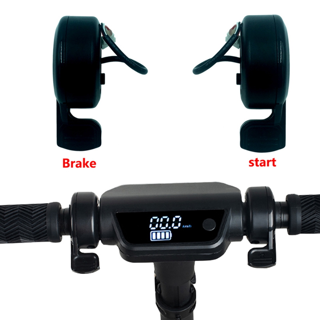 Electric Scooter Accelerator/Brake Speed Controller for | Daraz.com.bd