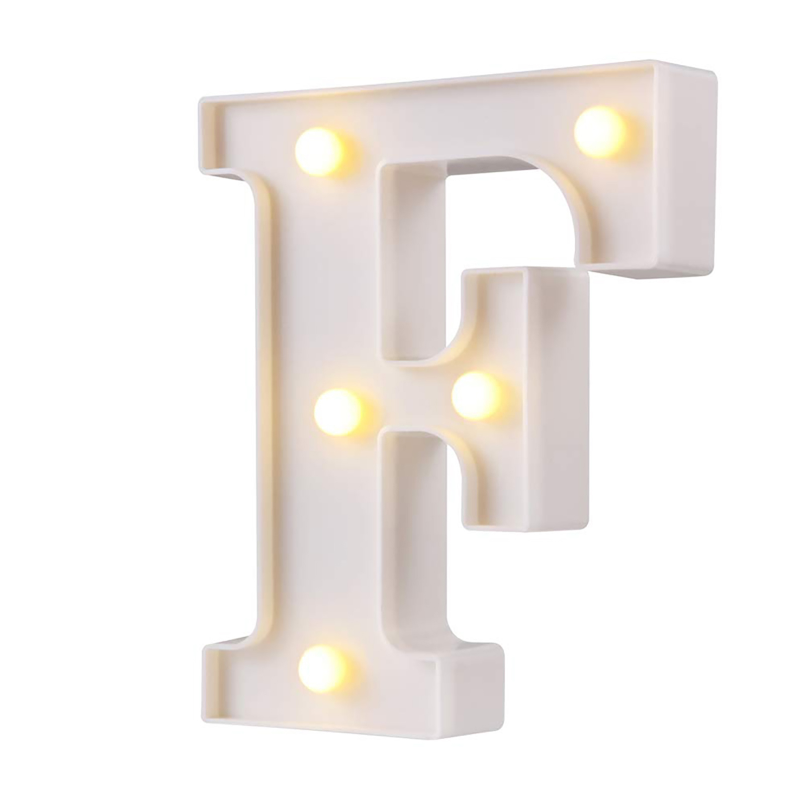 Alphabet Letter LED Night Light Lamp Outdoor Home Club Wedding Party ...