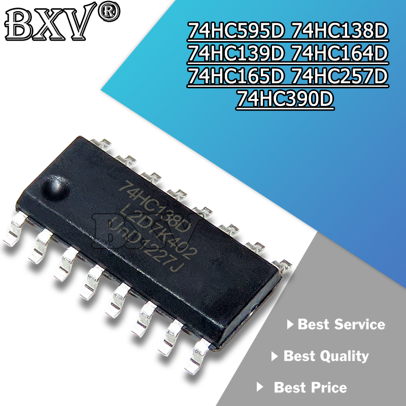 10PCS 74HC165D 74HC165 SOP SN74HC165DR SN74HC165 74HC595 74HC595D ...