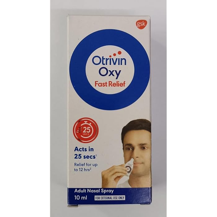 Otrivin Oxy Fast Relief Adult Nasal Spray 10ml-10ml