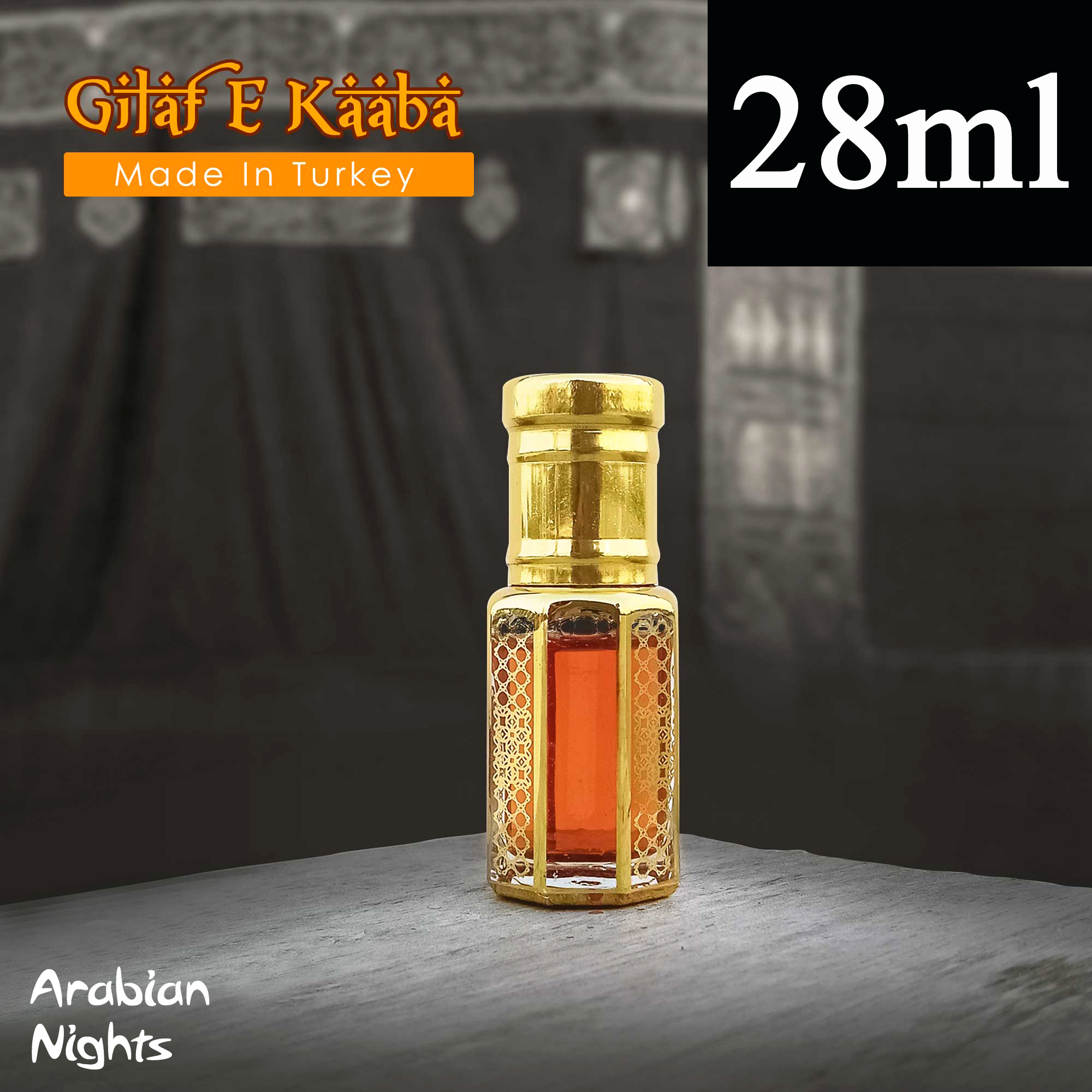 Gilaf E Kaaba-Made In Turkey | Premium Holy Arabic Attar For Men |3ML ...