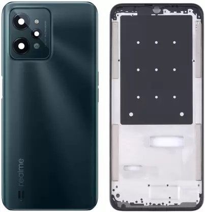 realme C31 Full Housing Body Panel Back door Housing Middle Part ...