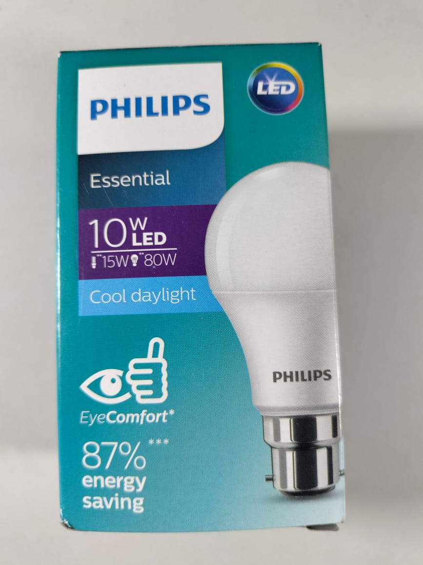 Philips Essential LED Bulb 10W 6500K B22 Pin Type | Daraz.com.bd