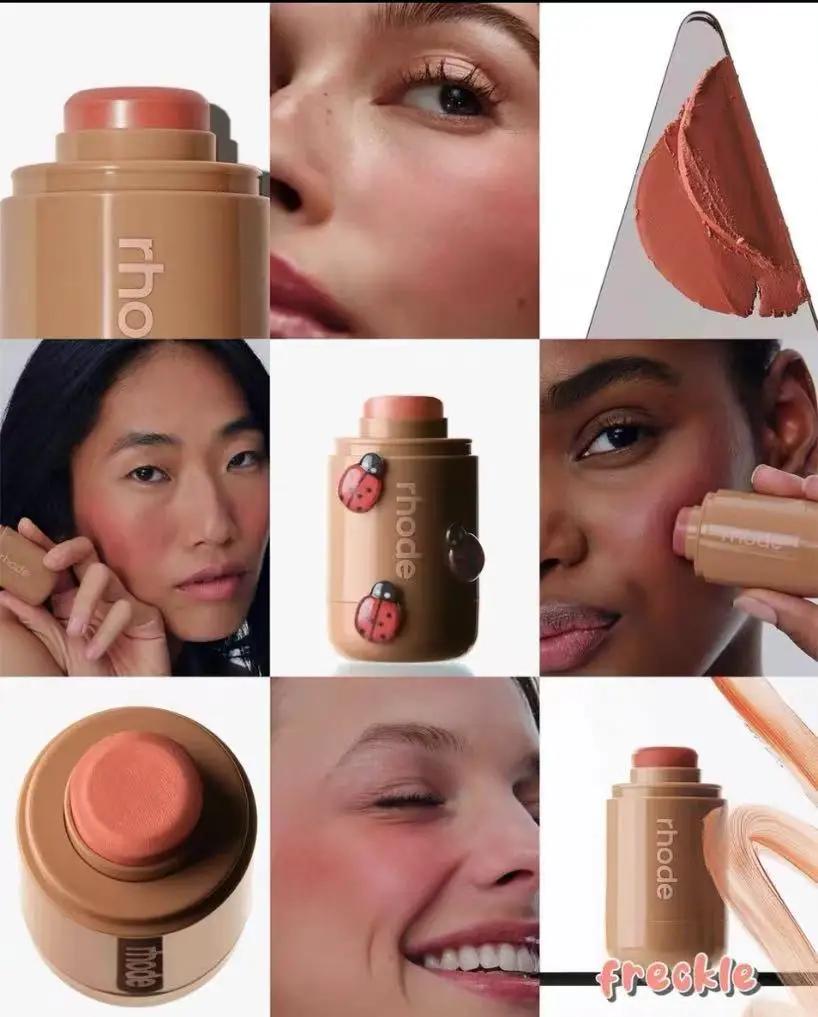 Rhode Cheek Blush Cream Blusher Stick Lip Lift Complexion Long lasting ...