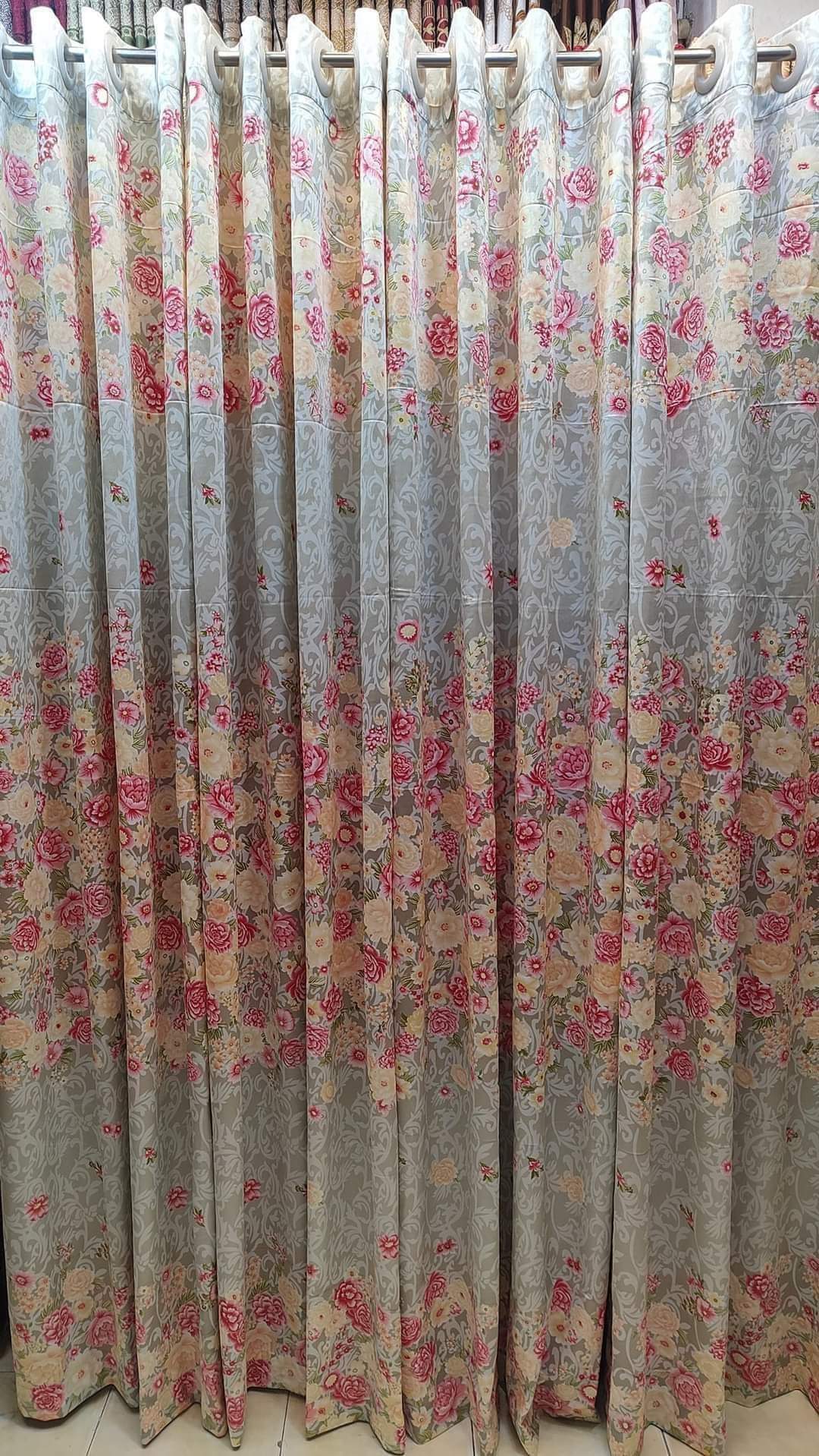 Home Tex Curtain ( 5 kuchi porda, 3D print) - Porda | Daraz.com.bd