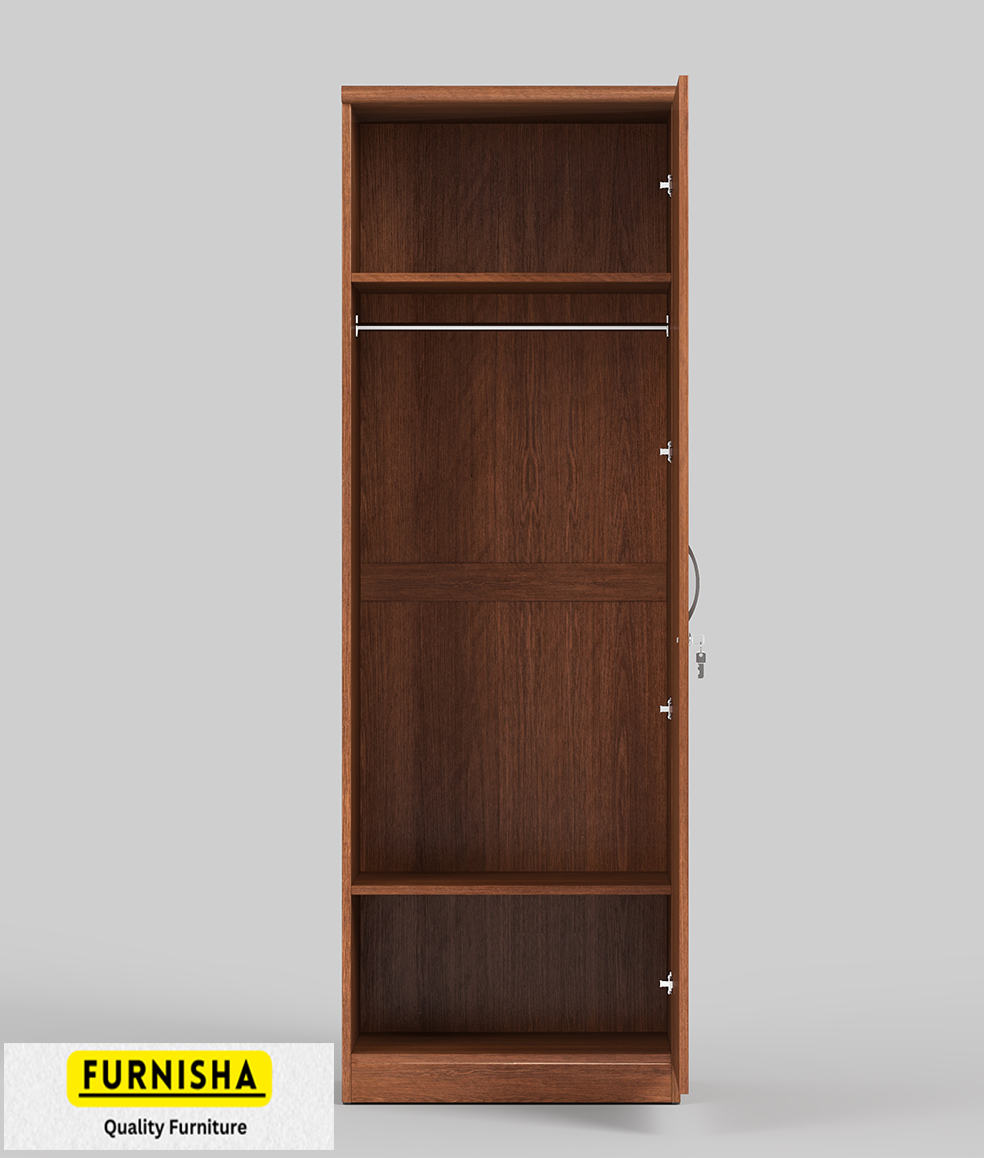 1 Part Almirah / One Door Laminated Board Cloth Henger with Cloth ...