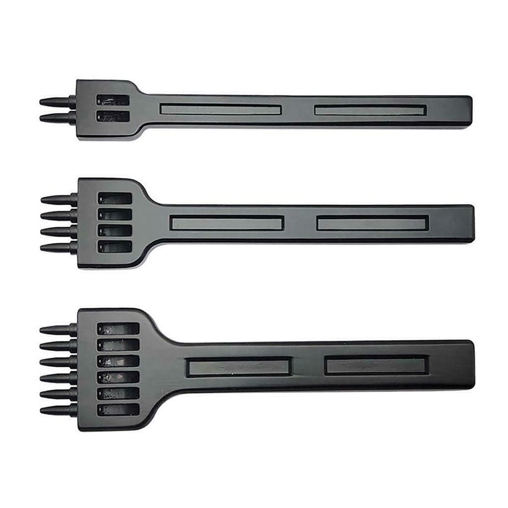 Spacing Carving Work DIY Prong Punching Pricking Tool Sewing Stitching ...