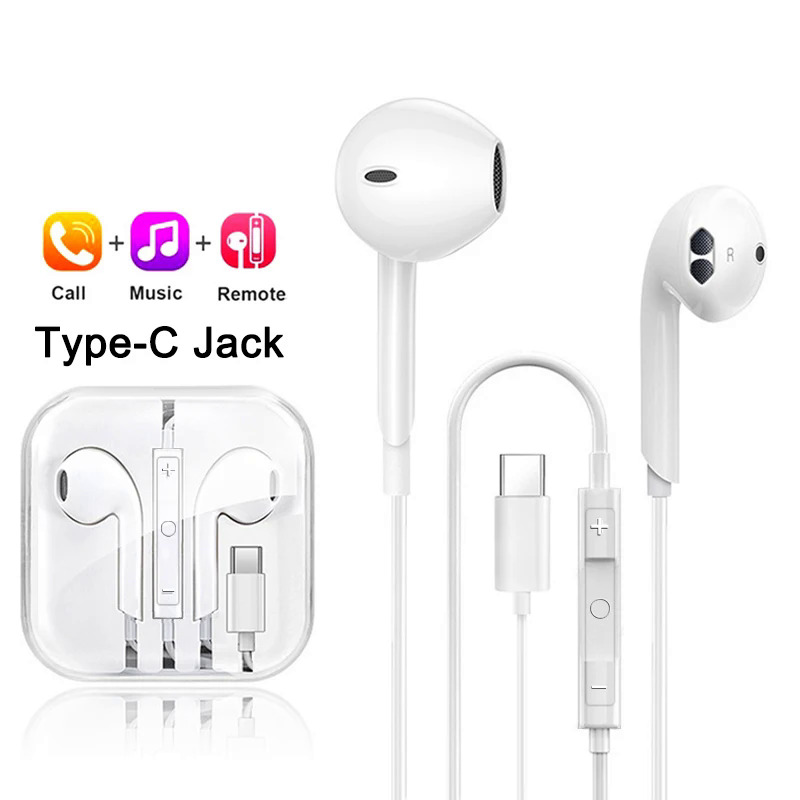 Original wired headphones for Apple iPhone 14 12 11 13 Pro Max mini 14 ...