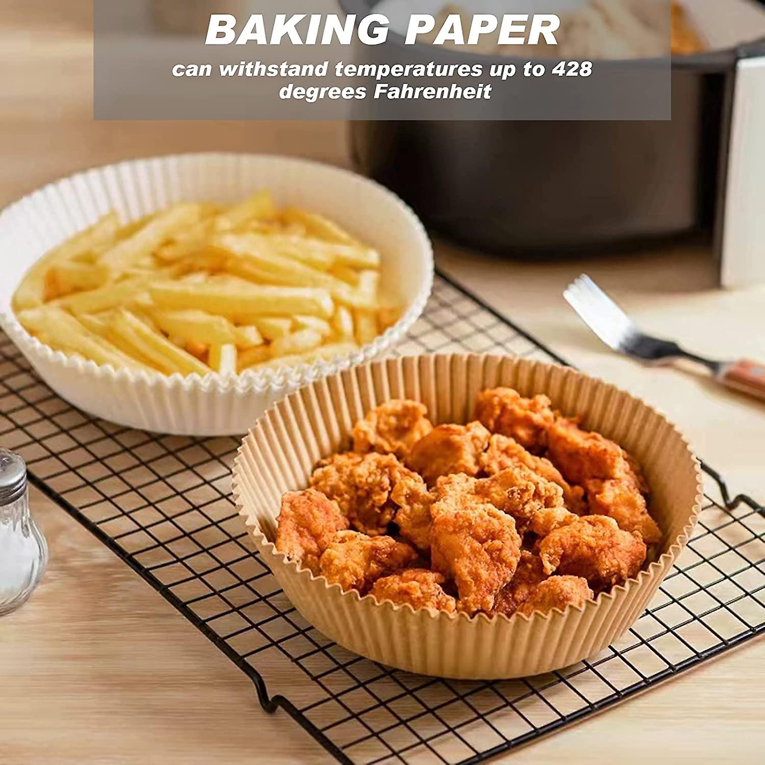 Air Fryer & Microwave Oven Disposable Paper Liner 100 pcs round | Daraz ...