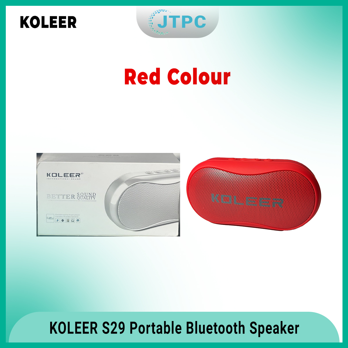 KOLEER S29 Portable Bluetooth Wireless Speaker High Quality Extra Bass ...