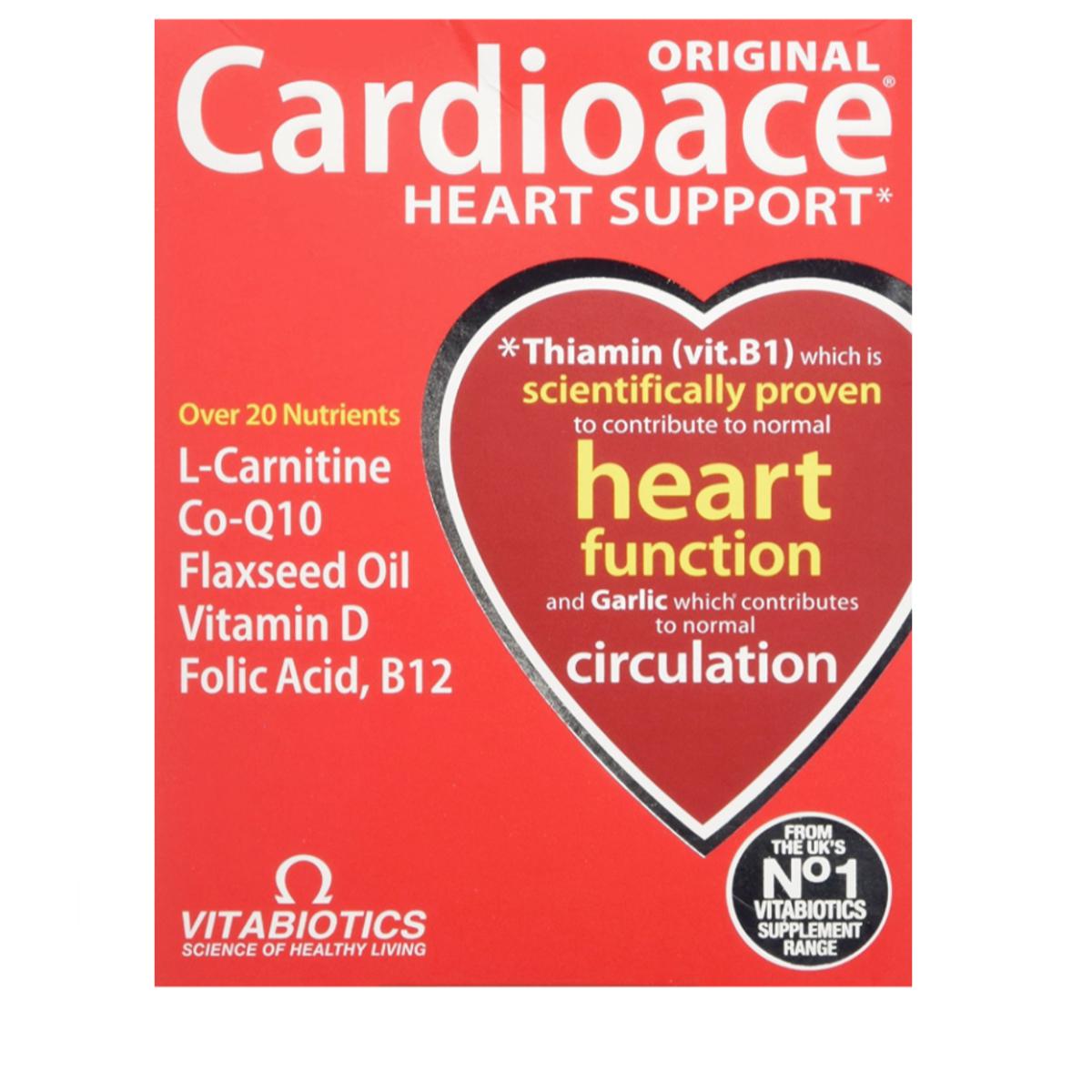 Vitabiotics Cardioace For Heart Function & Circulation 30 Tablets UK ...