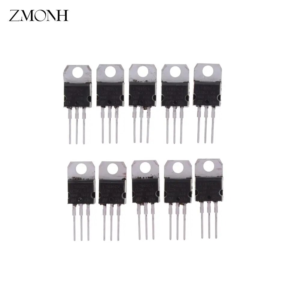 10pcs/lot L7805CV L7805 7805 LM7805 Voltage Regulator 5V Electronic Circuit Three Terminal ...