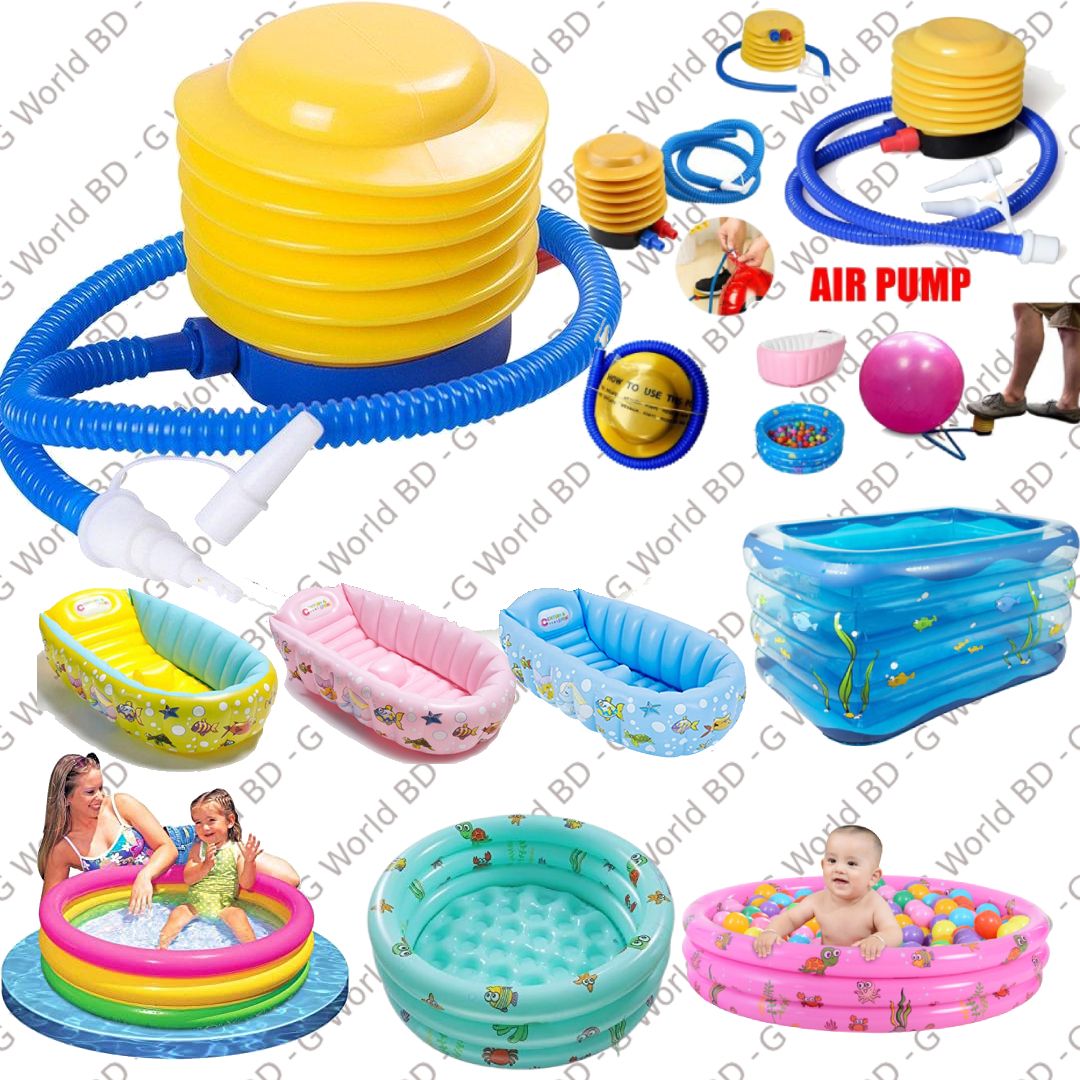 Convenient Baby Bathtub Pumper - Easy Inflation for Baby Bathtubs ...