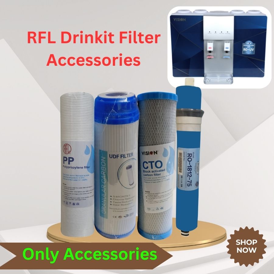 VISION RO Hot and Cold Water Purifier Accessories / RFL Drinkit Water ...