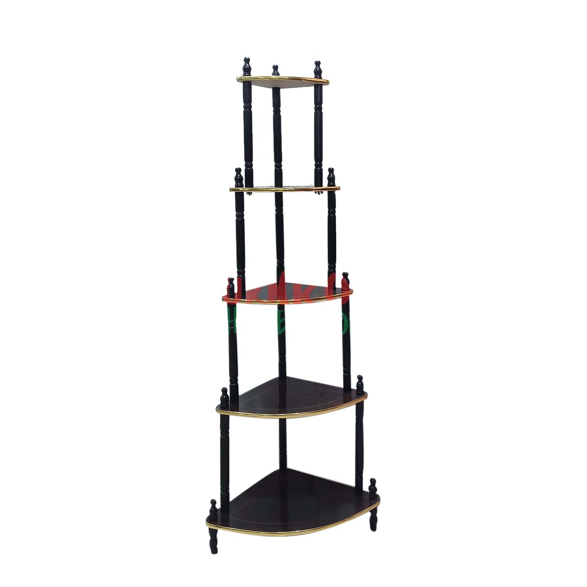 Wooden Corner 5 Step Rack by Furnizone | Daraz.com.bd