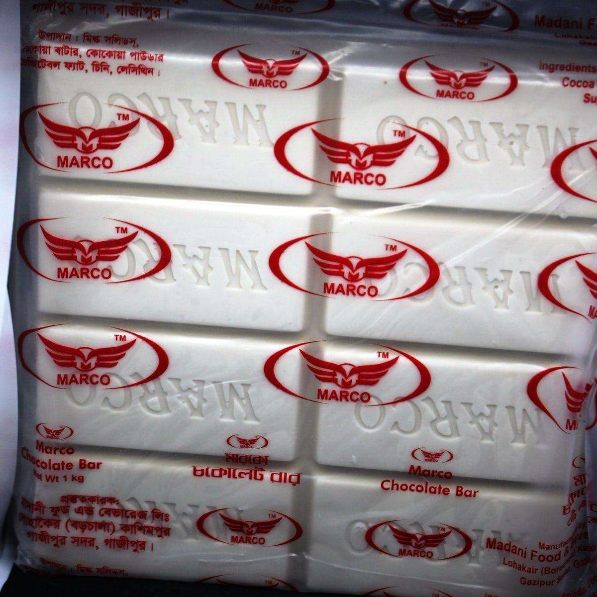 Marco White Chocolate Bar 1 Kg | Daraz.com.bd