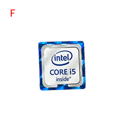 1/5pcs Label Sticker Lap Desk Cpu Xeon Pentium Processor Labe Logo ...