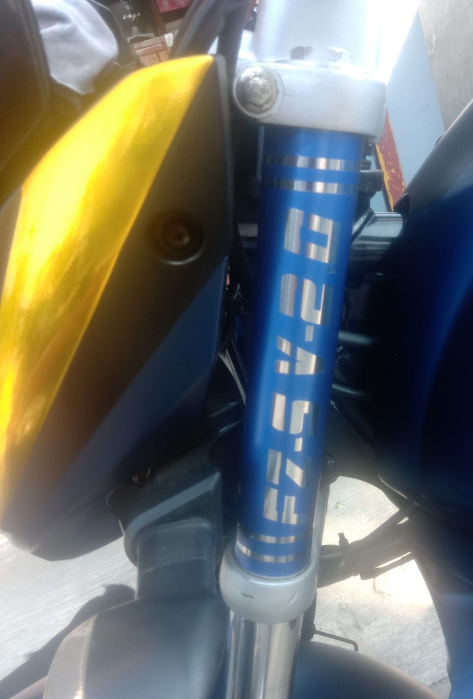 FZ-s v2.0 new design fork sticker/shock absorber sticker for bike ...