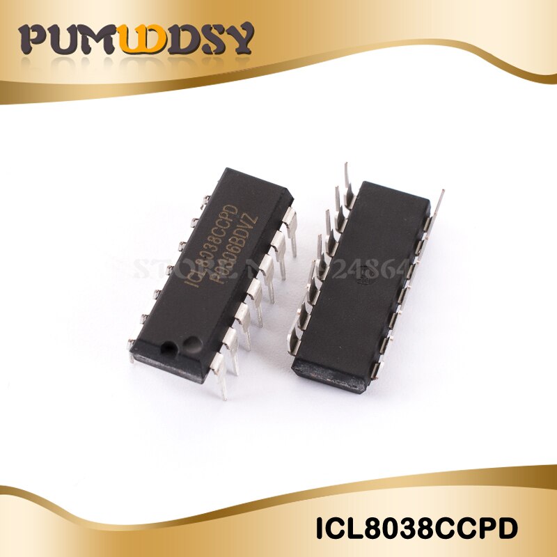 【happy one】5pcs ICL8038CCPD ICL8038 8038 DIP-14 IC Precision Waveform Generator/Voltage ...