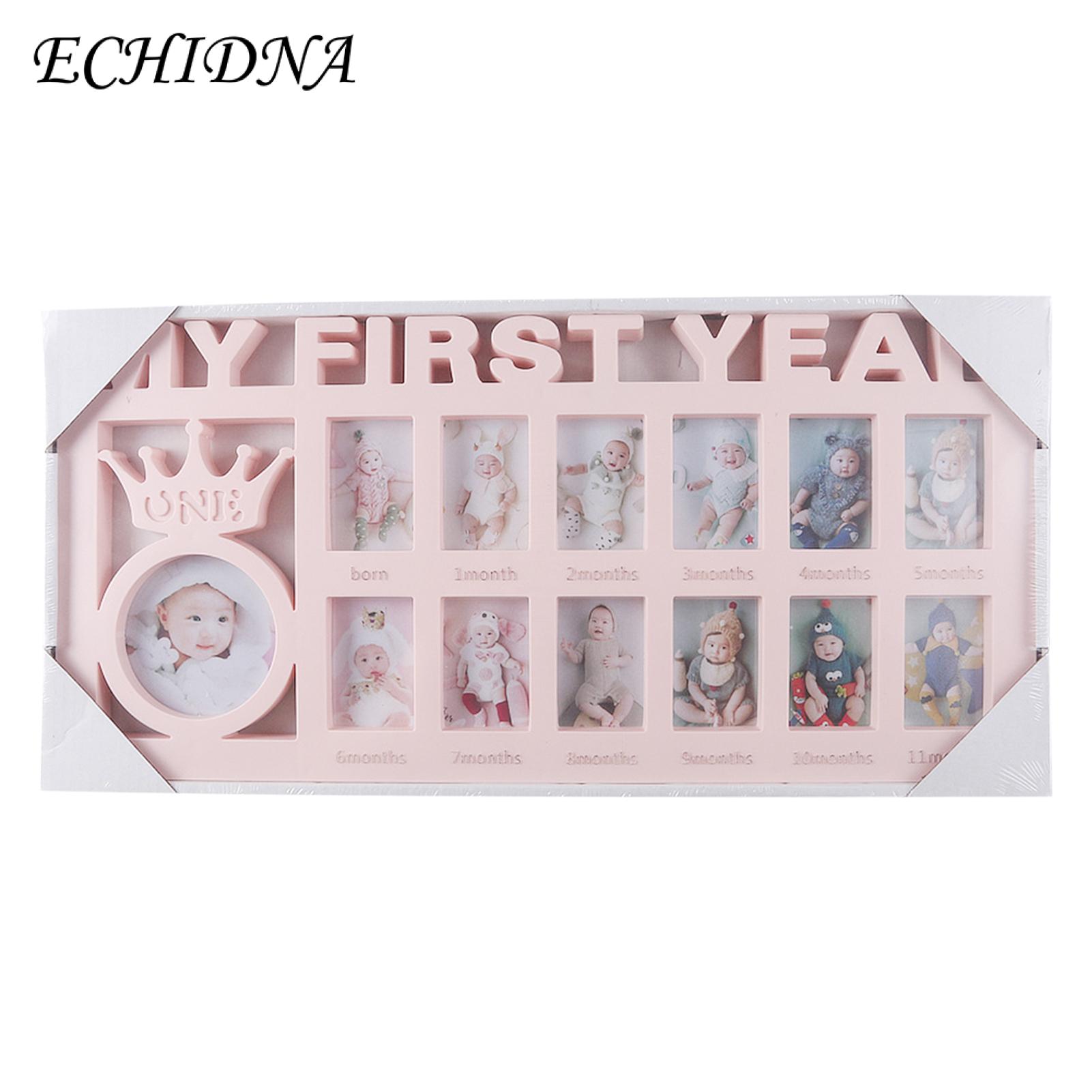 ECHIDNA Photo Album Frame Creative Baby First Year Keepsake Frame | Daraz.com.bd
