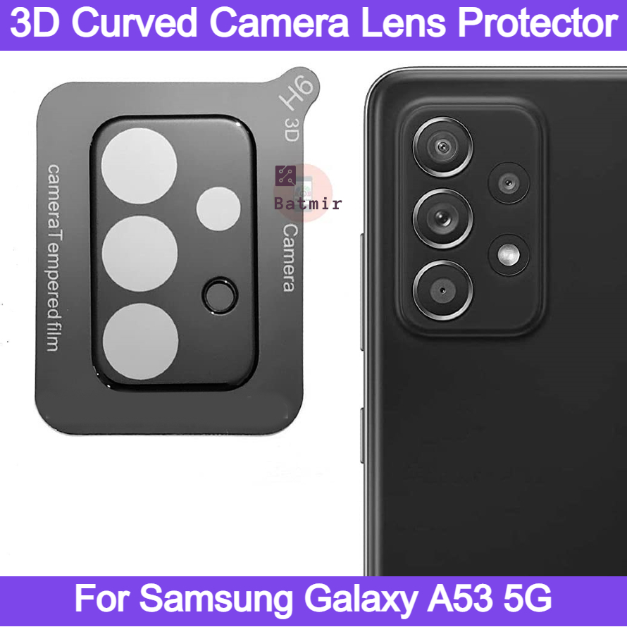 For Samsung Galaxy A53 5G Lens Shield Latest Generation Curvy Border ...