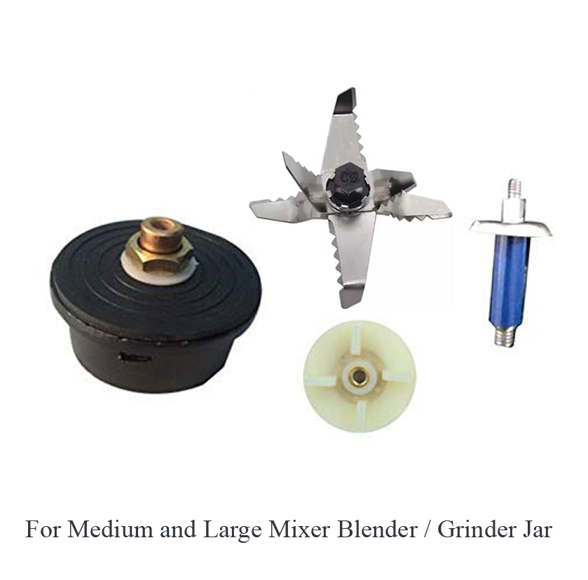 Mixer Jar Base Full Set - Multi-Function Stainless Steel Jar Blade ...